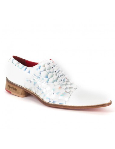 Chaussures blanches homme fantaisie CHAUSSURES DE COSTUME HOMME