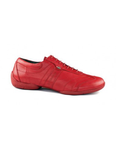 Basket ville cuir rouge pour homme Sneakers rouge pour homme en cuir